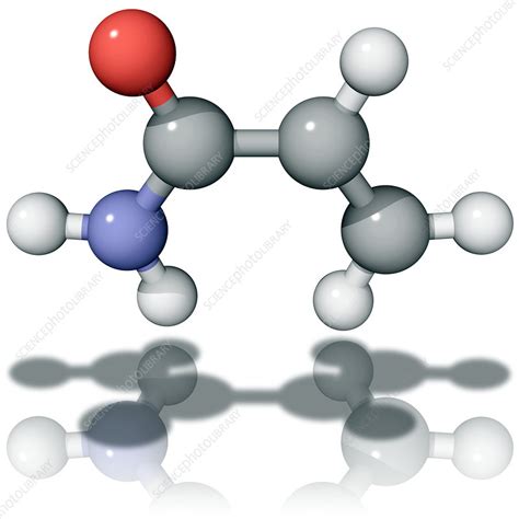 Acrylamide Molecule Stock Image A700 0315 Science Photo Library