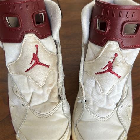 Jordan Shoes Nike Jordan 6 Maroon And White Poshmark