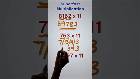 Quickest Multiplication Trick Ii Multiply Any Number By 11