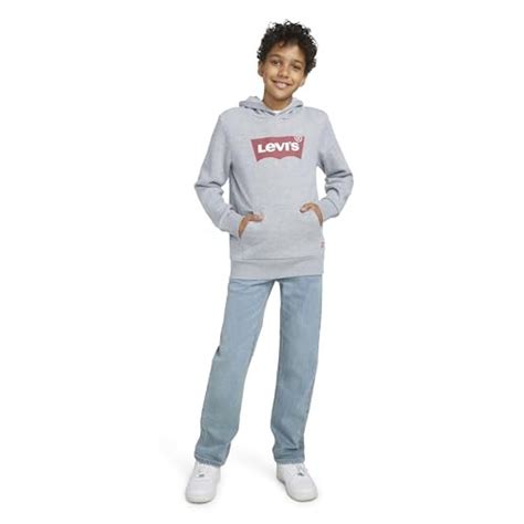 Levis Lvb Batwing Screenprint Hoodie Felpa Con Cappuccio Bambini E