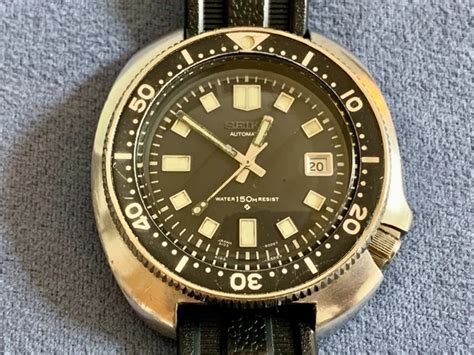 Seiko 6105 8119 Captain Willard Diver Vintage Watch Apocalypse Now 6105
