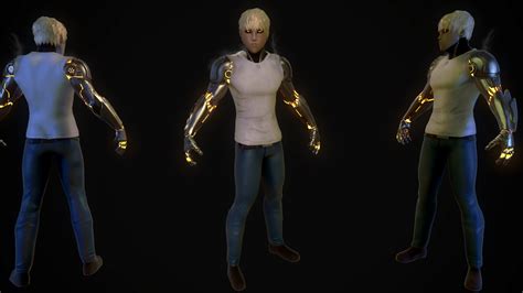 Genos 3d Model By Dragonisaris On Deviantart