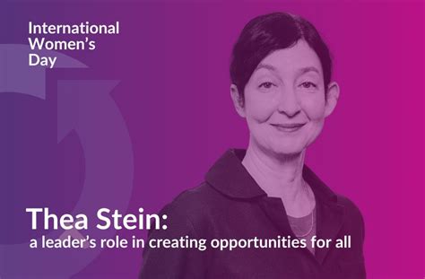 Emma Pickup On Linkedin Thea Stein A Leaders Role In Creating