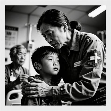 Free Compassion In Action Photo Compassion Heroism Monochrome Download At Stockcake