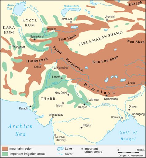 Kunlun Shan Map