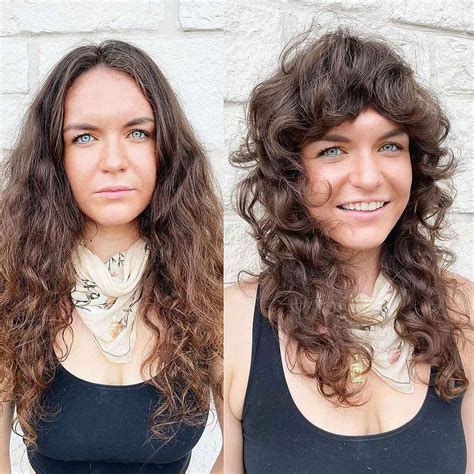 26 Most Flattering Wolf Cuts For Curly Hair