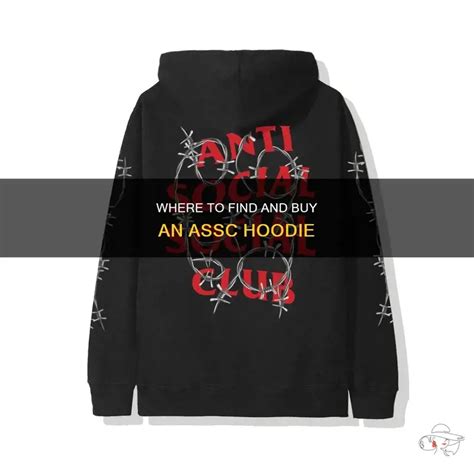 Where To Find And Buy An Assc Hoodie Shunvogue