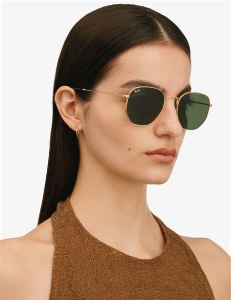 Ray Ban Rb3447 Round Frame Metal Sunglasses