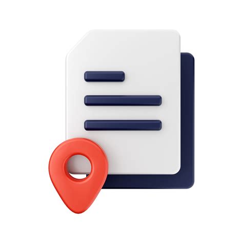 3d Document File Icon Illustration 8509325 Png