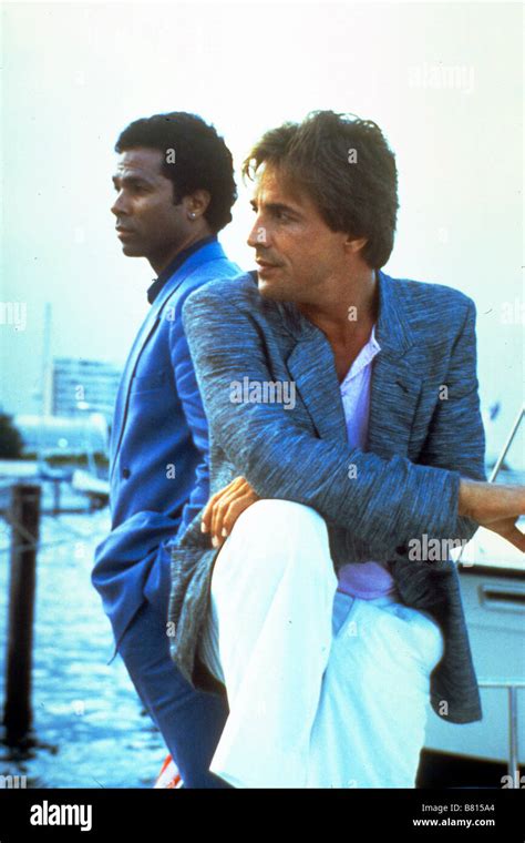 Miami Vice Tv 1984 Philip Michael Thomas Immagini E Fotografie Stock Ad