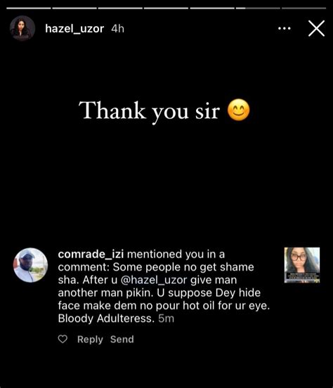 Nedus Ex Wife Hazel Claims Shes Been Getting Dɘath Thrɘats Over A Cryptic Post She Made After