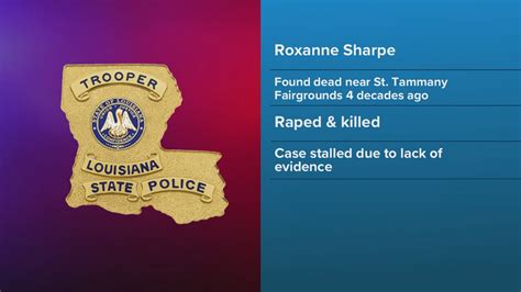 Louisiana State Police Charge Four In 1982 Murder Of Roxanne Sharp With
