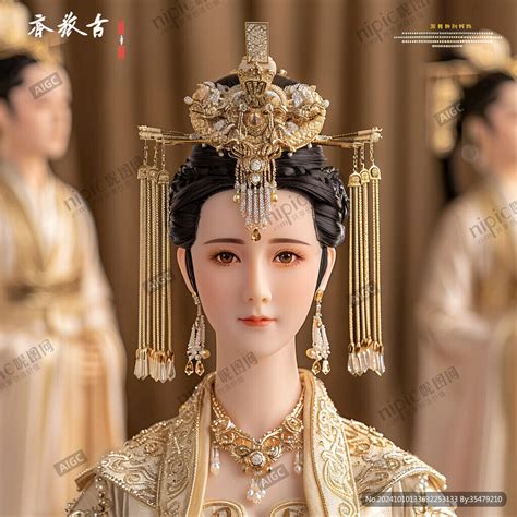 Ai创作图宋真宗李皇后礼服泥塑 古代娘娘妃子 古典宫女模型 宋代人物模型 宫女模型 古代皇后宫廷宫女 古代美人贵妃 天后娘娘摆件 古代女子装饰品 宋朝皇后头饰 武则天泥塑 古代服饰贵妃 唐代