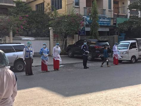 အောင်မြေသာစံမြို့နယ်တွင် ကိုဗစ် ၁၉ ရောဂါဆိုင်ရာကျန်းမာရေး အသိပညာပေးခြင