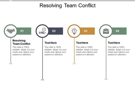 Resolving Team Conflict Ppt Powerpoint Presentation File Inspiration