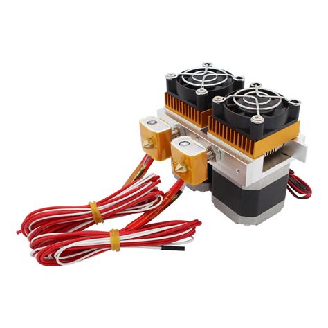 Anycubic Upgraded Mk8 Dual Extruder Makerbot 0 4mm Print Head For
