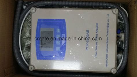 Chlorine Dioxide Clo2 Online Analyzer Wall Mounted China Free