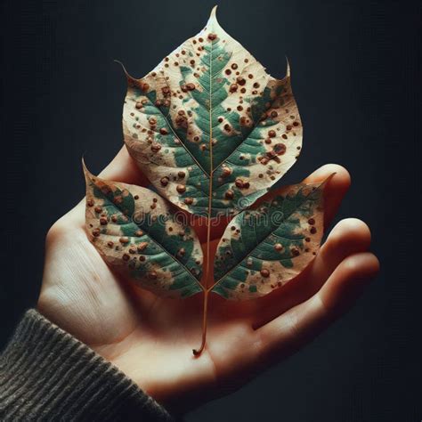 157 91 Ash Leaf Macule A Discolored Or Spotted Area Stock Image Image Of Rare Disease