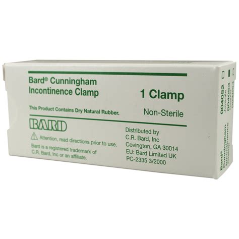 Buy Bard Cunningham Incontinence Clamp At Medical Monks