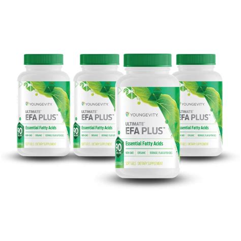 Ultimate Efa Plus™ 90 Soft Gels 4 Bottles Youngevity Philippines