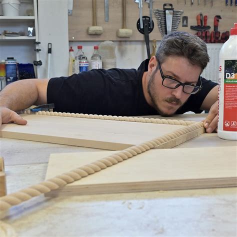 Cornisa Tallada Decorada Molduras De Madera