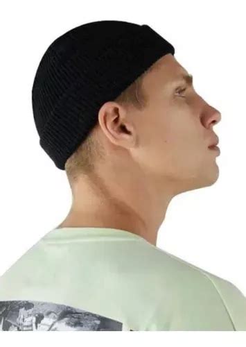 Touca Preta Gorro Curto Raso Swag Rap Trap Marinheiro Docker