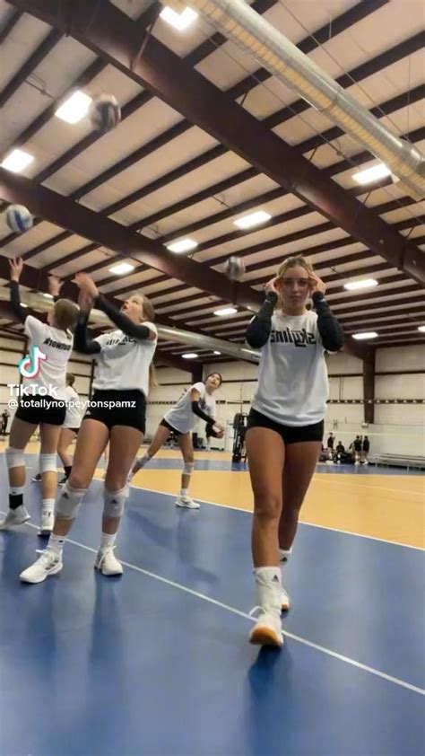 Tiktok Dance W Bbrynnmorrisonn Video Volleyball Outfits