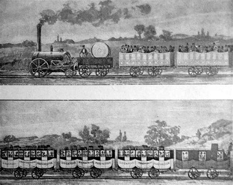 Passenger Train Illustration