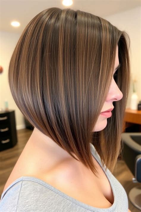 25 A Line Haircuts To Personalize Your Style Sharp A Line Bob With
