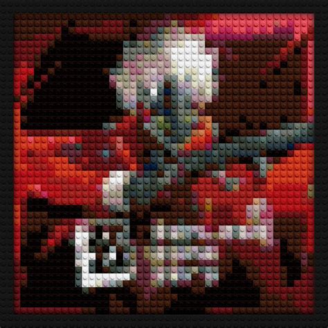 Zenless Zone Zero Lego Style Bricks Art