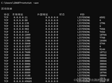 端口被占用的解决办法、netstat命令；linux Ps命令详解，linux查看进程端口占用查询命令 Csdn博客