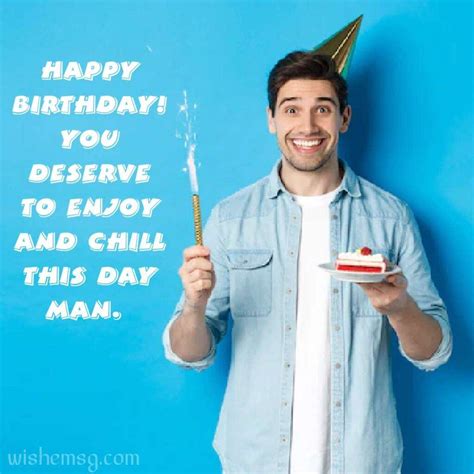 200 Happy Birthday Man Wishes And Quotes Wishemsgcom
