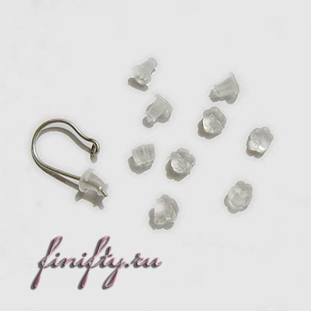 Серьги с финифтью.