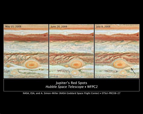 Jupiters Latest Red Spot Overtaken By The Great Red Spot Nasa Science