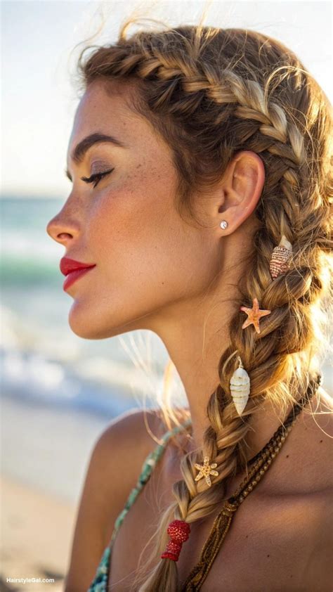 10 Beachy Hairstyles To Make A Splash This Summer