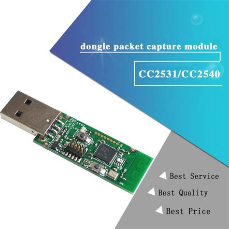 wireless zigbee cc2531 cc2540 sniffer bare board packet protocol