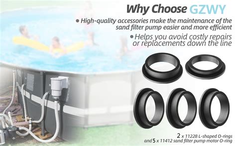 11228 11412 L Form Pool O Ring Dichtung Ersatzteil Für Intex Pool