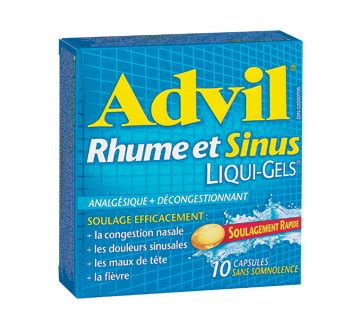 Advil Cold And Sinus Liqui Gels Johnstone Ida Pharmacy