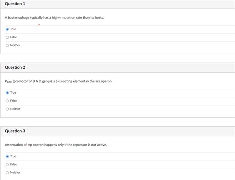 Solved A Bacteriophage Typically Has A Higher Mutation Rate