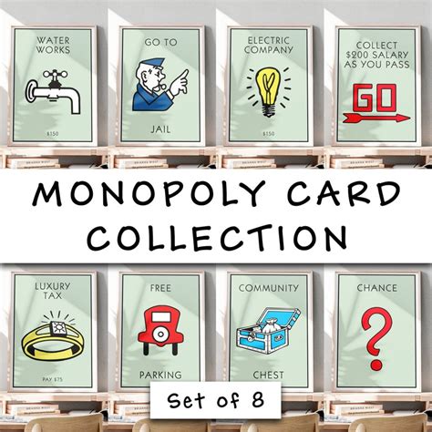 Vintage Monopoly Poster Etsy