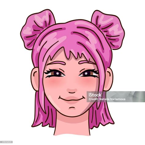 Smiling Girl Face Stock Illustration Download Image Now Adult Avatar Beauty Istock