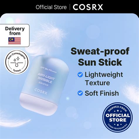 Cosrx Official Airy Light Invisible Sunstick 19g Spf50 Pa