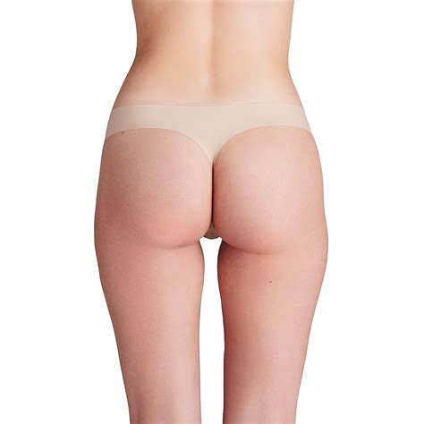 Under Armour Womens Pure Stretch No Show Thongs 3 Pack Academy
