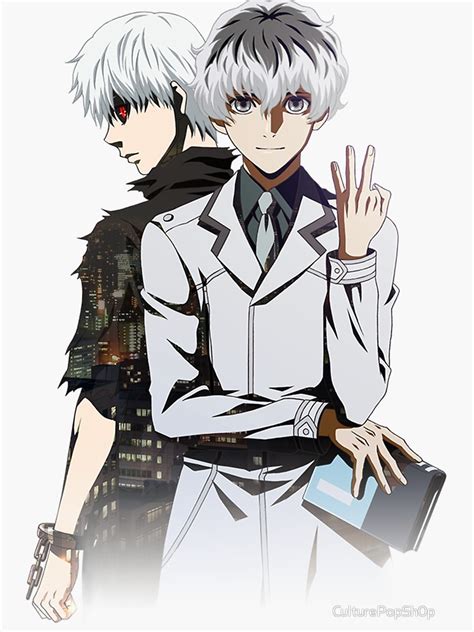 Ken Kaneki Haise Sasaki Tokyo Ghoul Tokyo Ghoul Re Sticker By