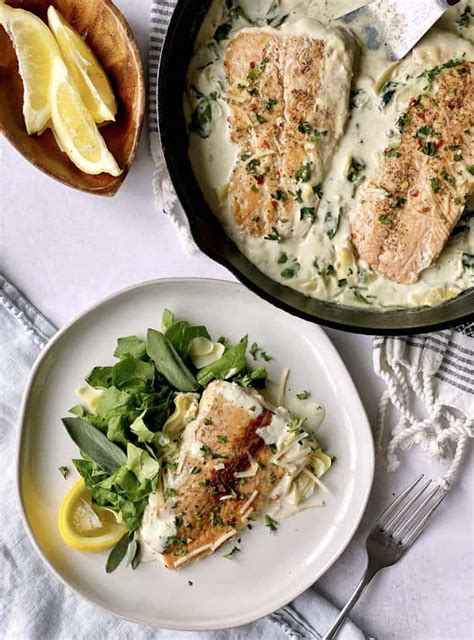 Pan Fried Salmon Recipe With Cream Sauce