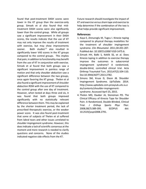 Critically Appraised Topic Pdf Injuries Diseases And Conditions