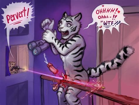 Rule 34 Anthro Binoculars Biped Bodily Fluids Bullet Castration Cock