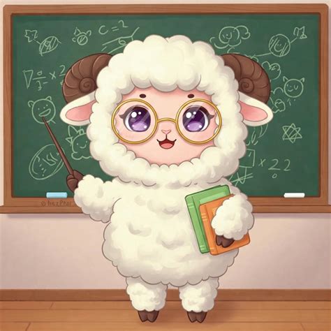 Tải Miễn Phí 164 Hình Con Cừu Chibi Cute Siêu Dễ Thương