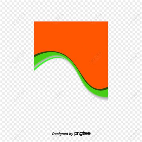 Orange Border Vector Materialframecreative Borderscreative Border