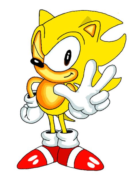 Super Sonic Winking By Smg Iilover On Deviantart